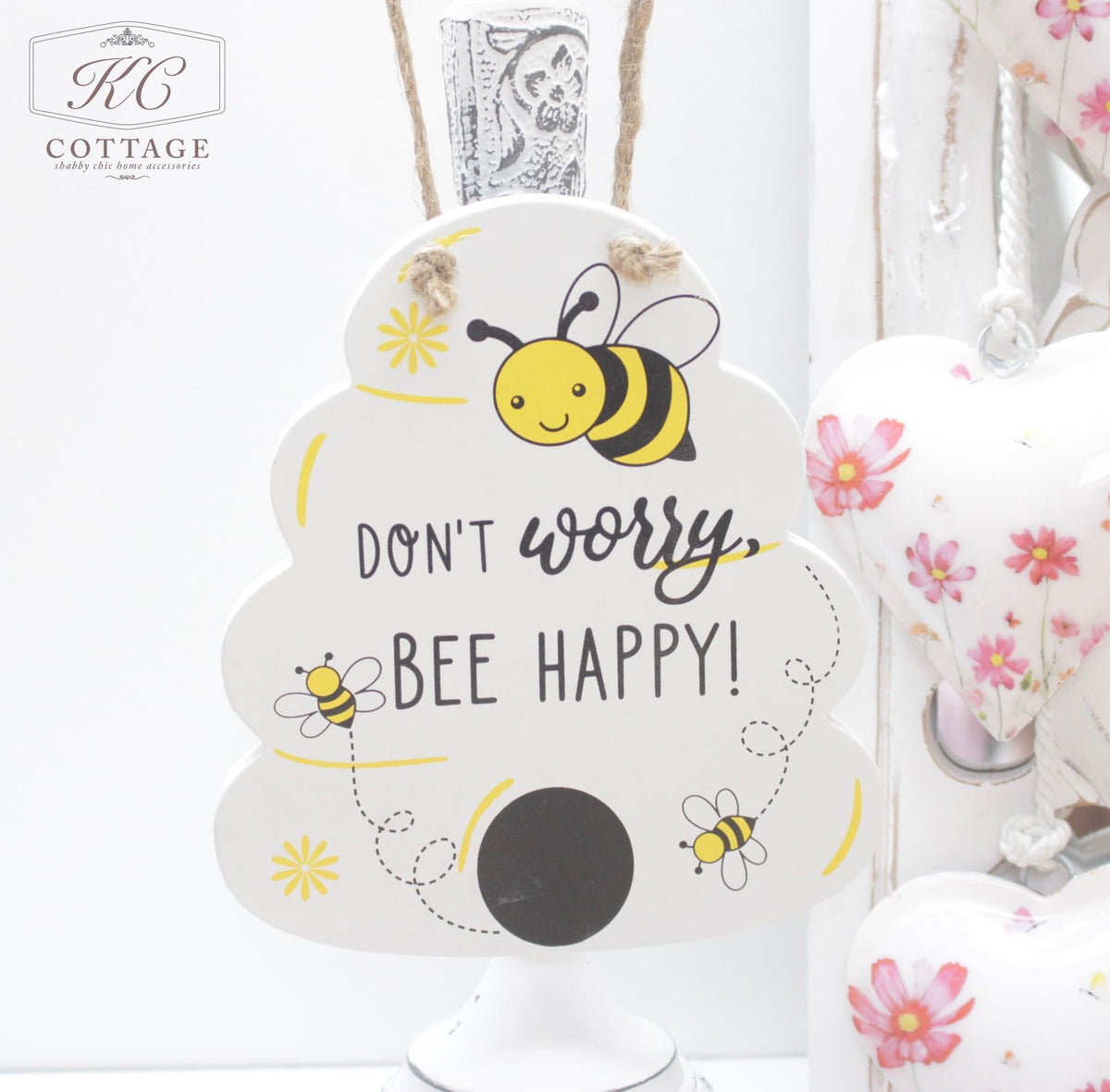 Bee Accessories | Wooden Hanging Bee Hive Sign